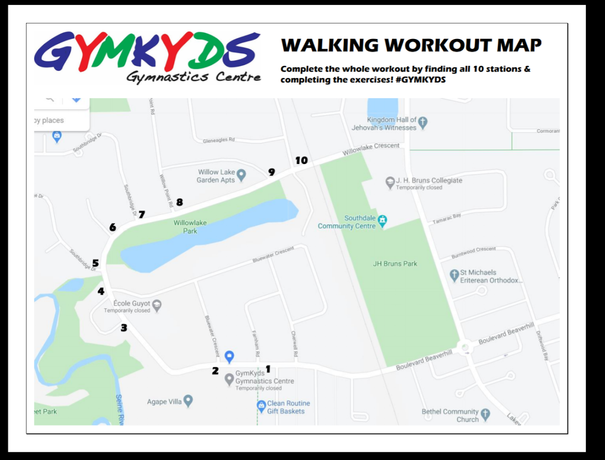 ww-map – GymKyds Gymnastics Centre